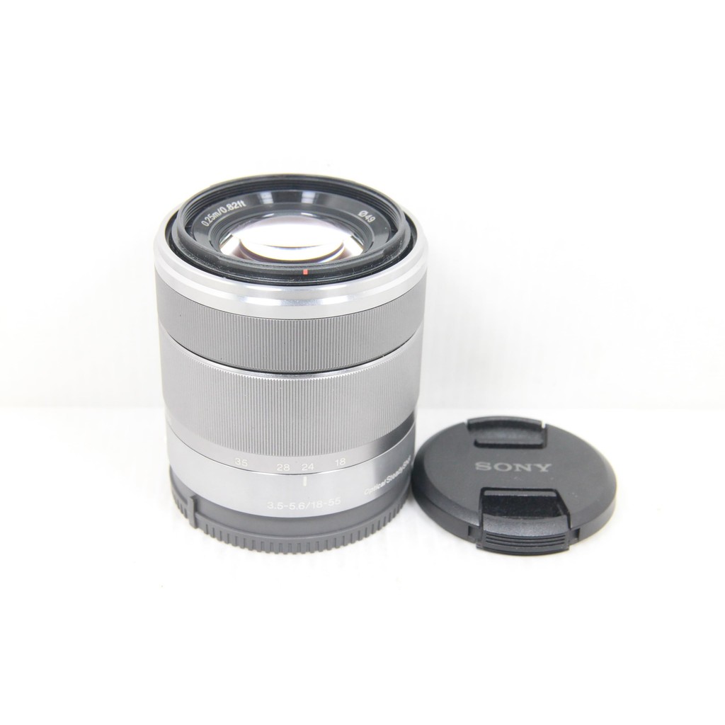 Japan Used SONY E 18-55mm F3.5-5.6 OSS Standard Zoom Lens for Sony E ...