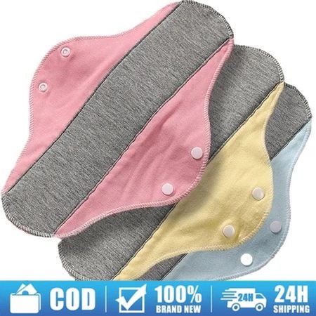 [Local Shipment] 6Pcs Menstrual Cloth Pads, Washable Reusable Sanitary ...
