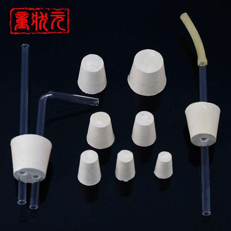 Rubber Stopper Conical Bottle Test Tube Sealant Chemical Teaching ...