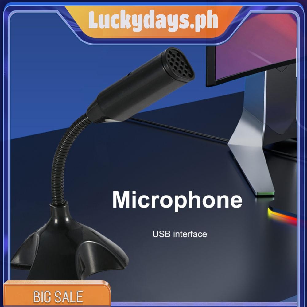 USB Condenser Recording Microphone Portable Streaming Gaming Karaoke ...