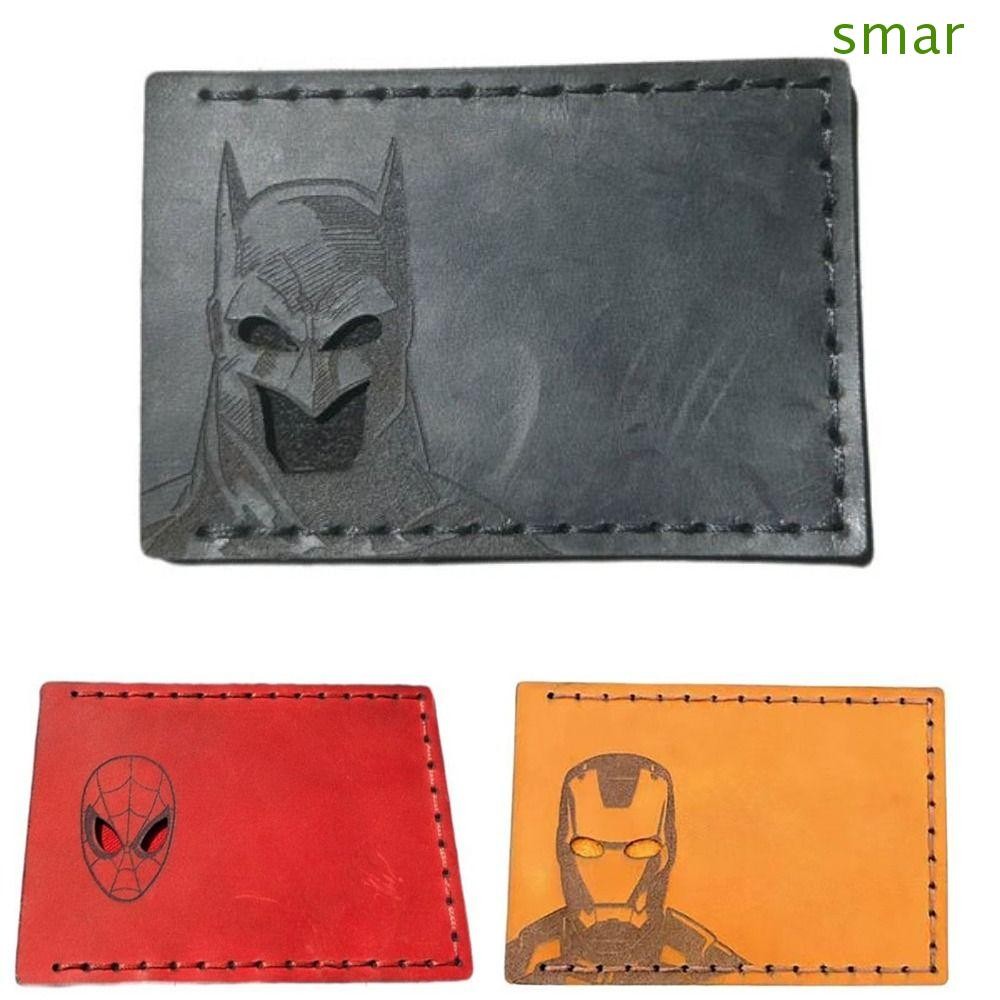 SMAR Batman ID Card Badge Holder, Ultra-Thin Pu Leather Driver License ...
