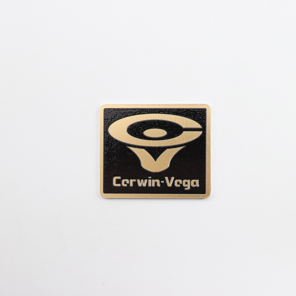 Cerwin Vega D9 Speaker Logo Badge Emblem Custom 38mm(1.49")X31.5mm(1.24 ...