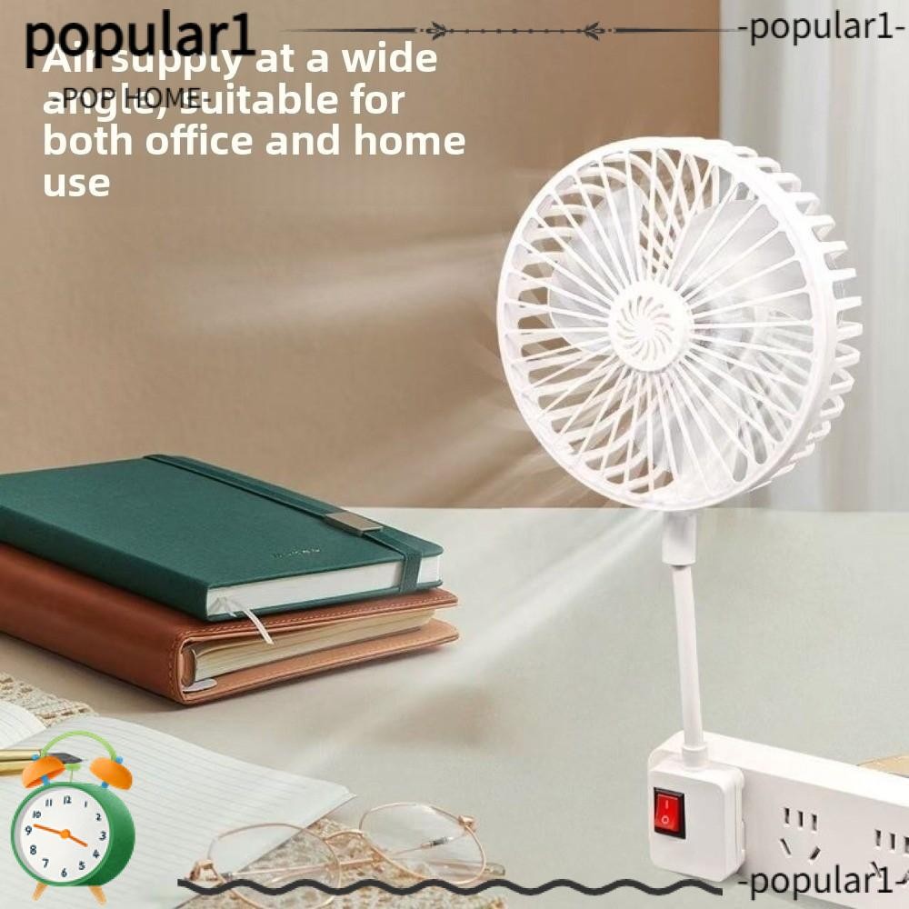 POPULAR Socket Fan, 3-Prong Plug Design 360 Degree Adjustable Energy ...