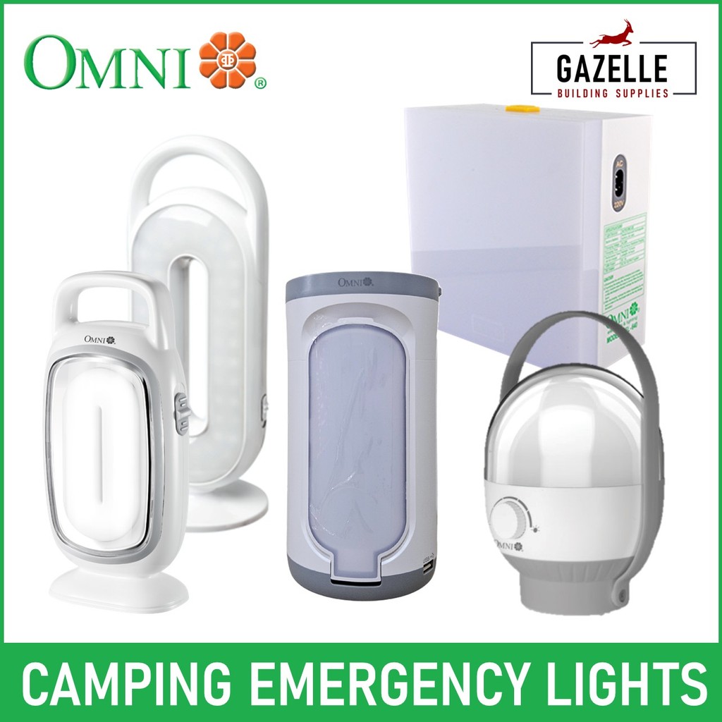OMNI Rechargeable Lamp Emergency Light - AEL-200 / AEL-010 / AEL-100 ...