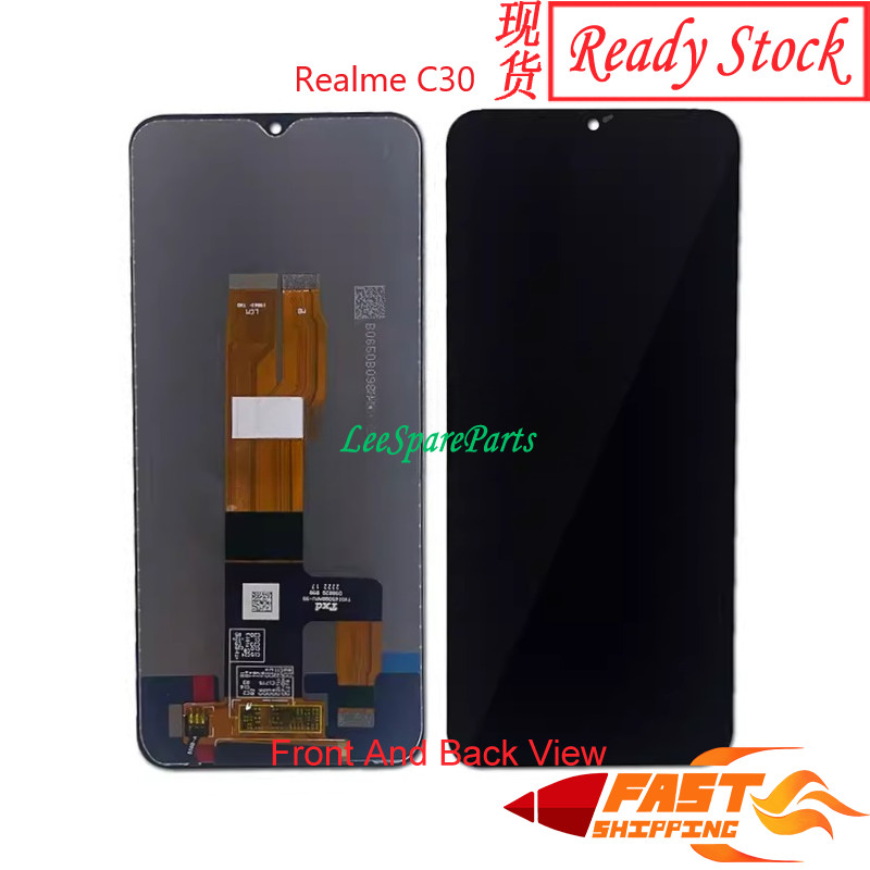 Compatible Realme C30 / C30s / C31 / C33 / C35 Full Set LCD Display ...