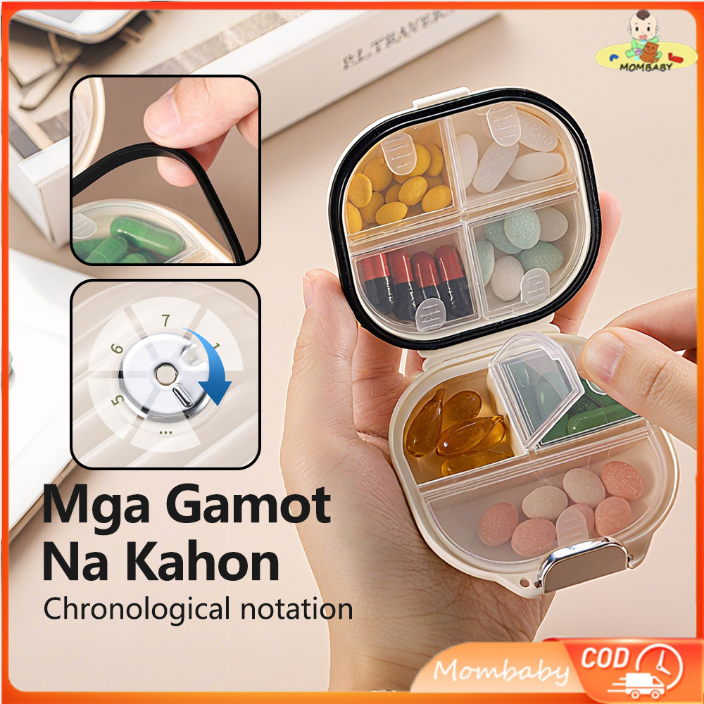 Mombaby Folding Medicine Box Lalagyanan ng Gamot Portable Pill ...