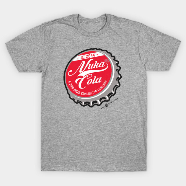 Vintage Atomic Cola Classic Bottlecap Distressed T-Shirt Authentic ...