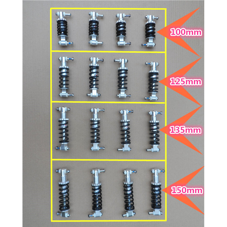 Slim Electric Vehicle Battery Car Modified Rear Shock Absorber Shock ...