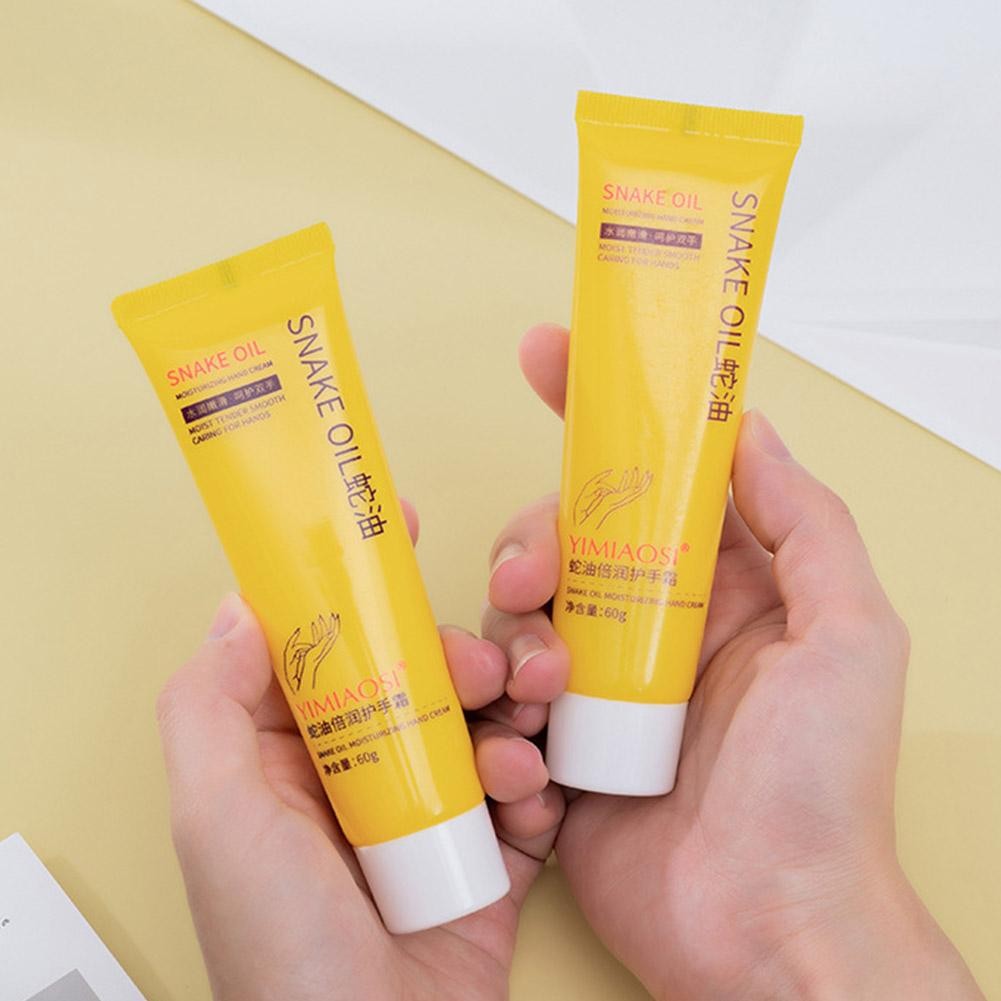 Yimiaosi Snake Oil Ultra-moisturizing Hand Cream 60g And Portable ...