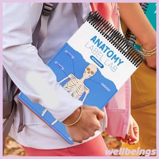WELL Anatomy And Physiology Label Lab Workbook with Erasable Page ...