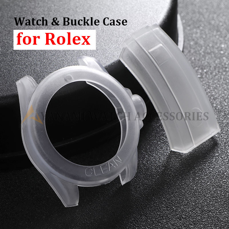 Silicone Watch Protective Case for Rolex Submariner DayTona 40mm ...