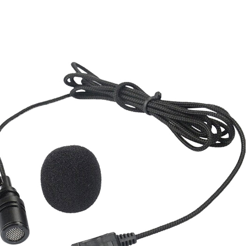 LFPH 3.5mm Active Clip Microphone with Mini USB Audio Adapter Mic Cable ...