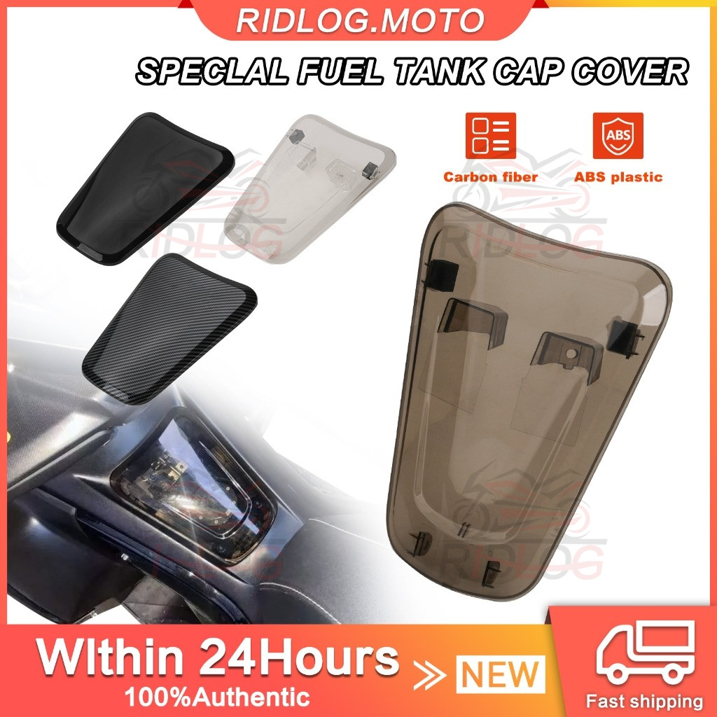 KNO NVX /Aerox 155 V2 Gas Tank Cover Trasparent Carbon ABS Plastic Easy ...