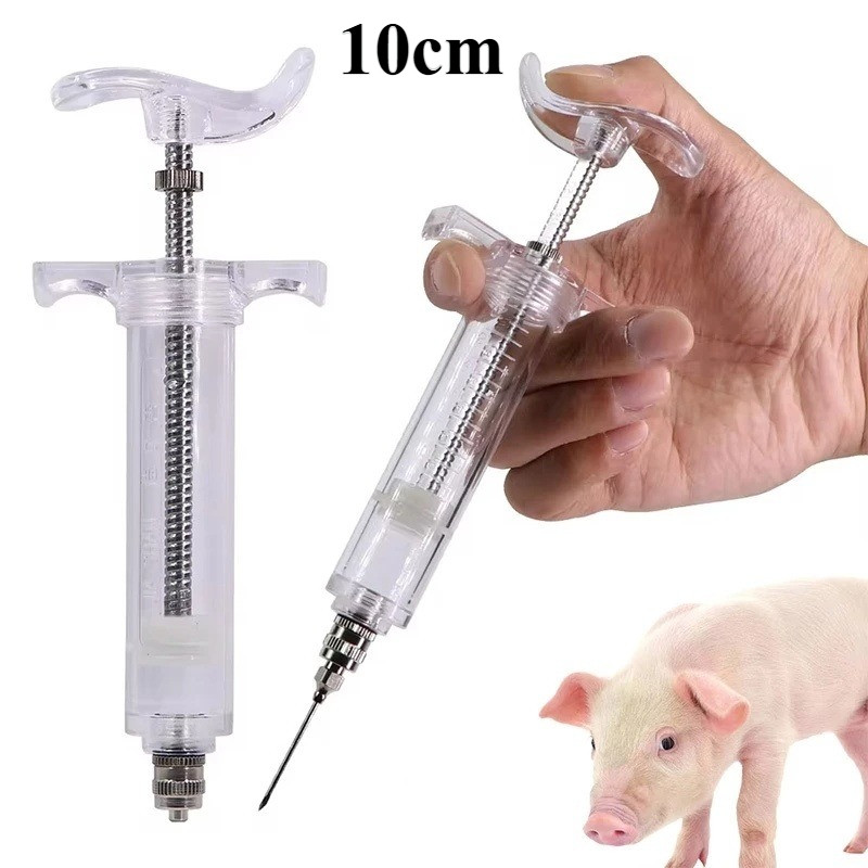 10cm Pet Syringes Fiber Glass Syringe Pig Syringe Veterinary Syringes ...