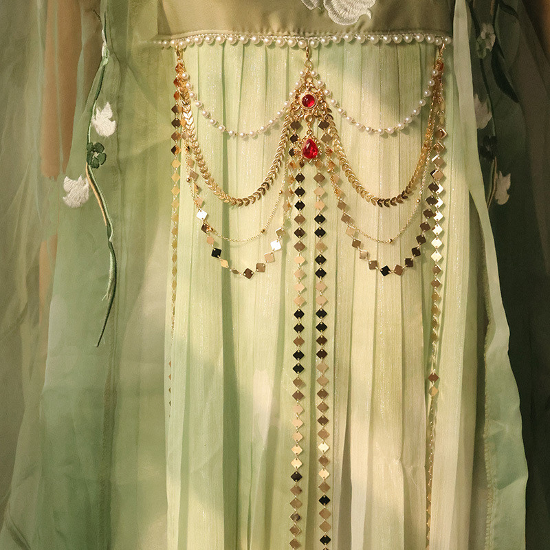 Ancient Style Hanfu Waist Chain Western Regional Costume Accessories ...