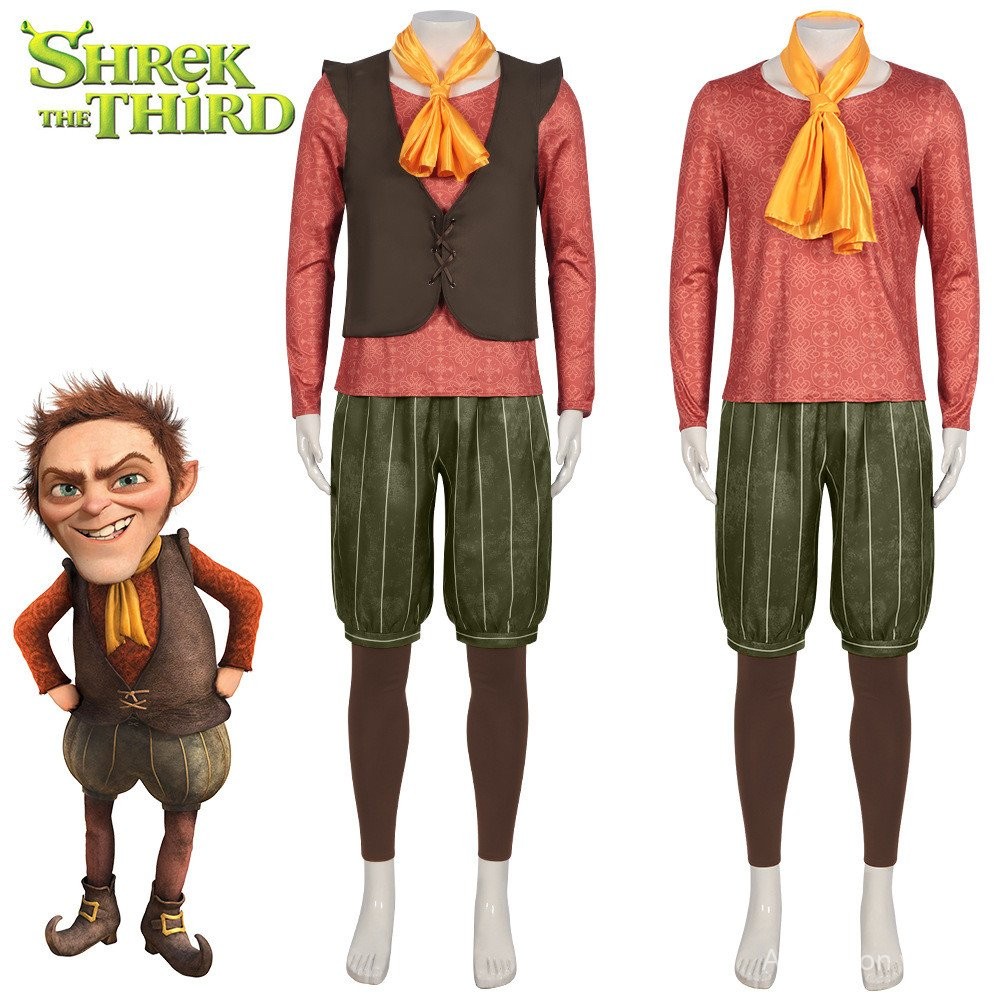 Shrek Cos Clothes Rumpelstiltskin Fiolina Princess Complete Cosplay ...