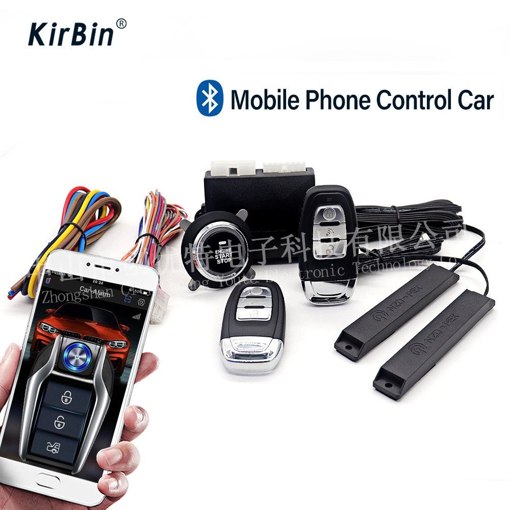 Keyless car Mobile Phone Remote[alarm Start entry]Control Vehicle ...