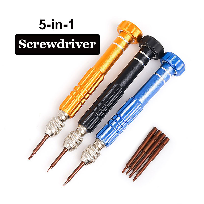 5-in-1 Screwdriver Phillips Screwdriver Slotted Screwdriver for ...