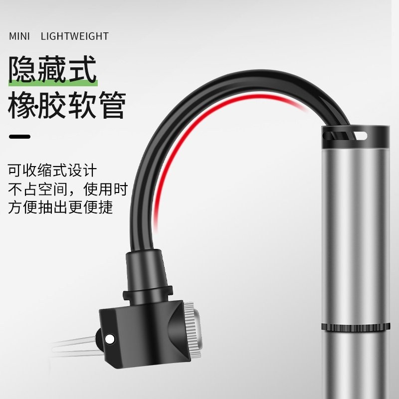 Inflator Road Universal i High Pressure Household Mountain Bike Tube ...