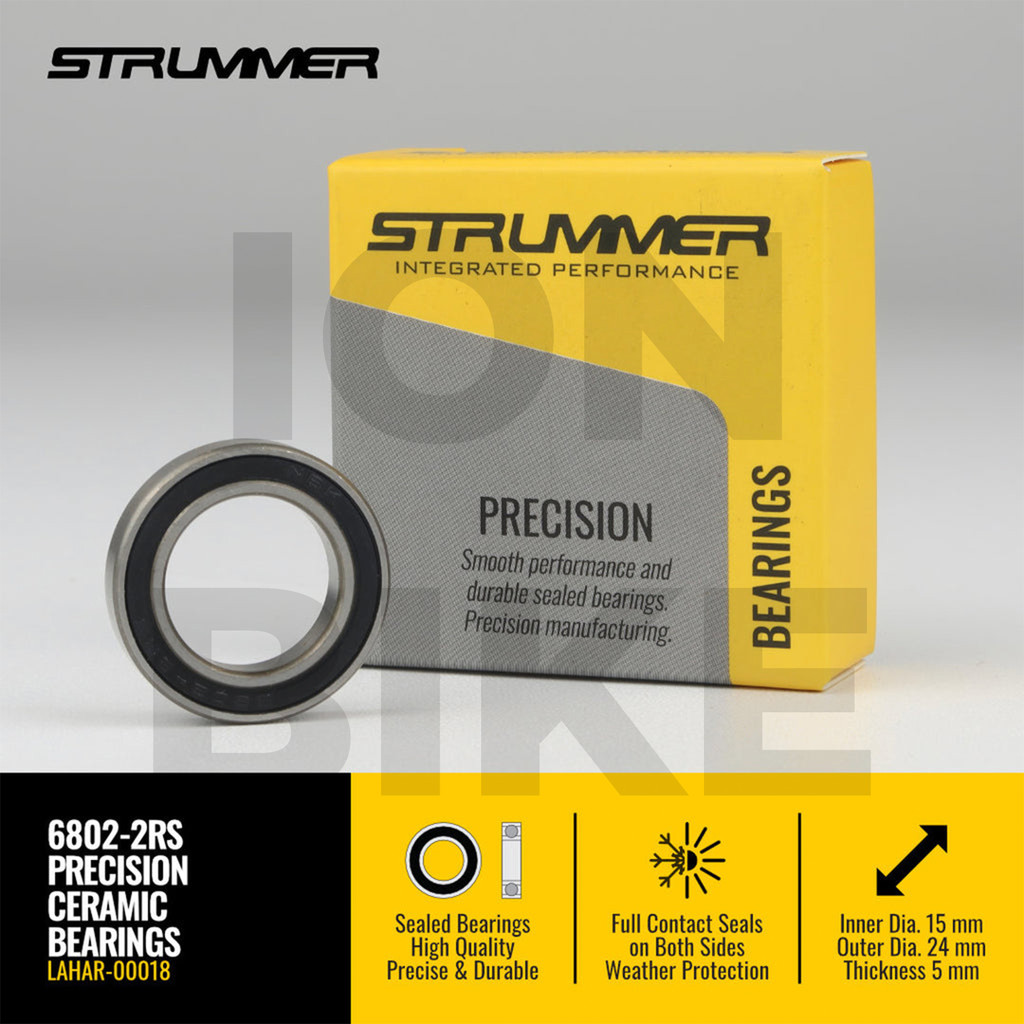 Bearing 6802 2RS Strummer CERAMIC Laker Klaher Laher Ball 15 24 5 ...