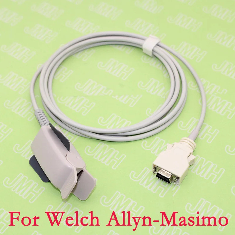 14pin Compatibility SpO2 Sensor Cable for Welch Allyn - Masimo 007-0429 ...