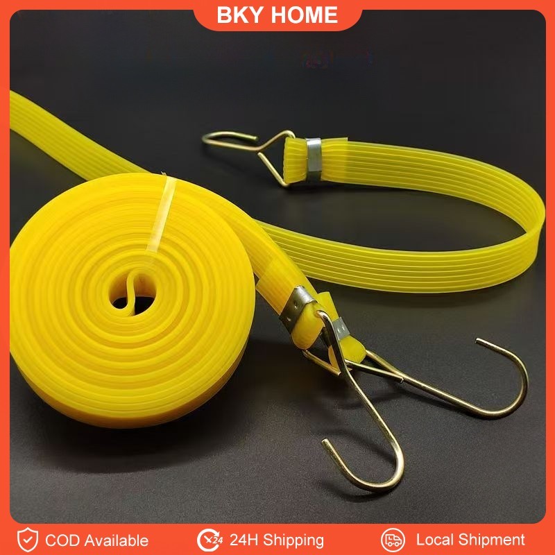 Elastic Bull Tendon Strap Motorcycle Cargo Binding Rope Saddlebag ...