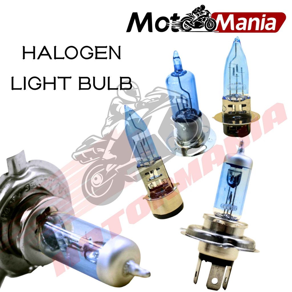 MOTOMANIA MOTORCYCLE halogen bulb headlight bulb FOR H4 XRM STX 35W ...