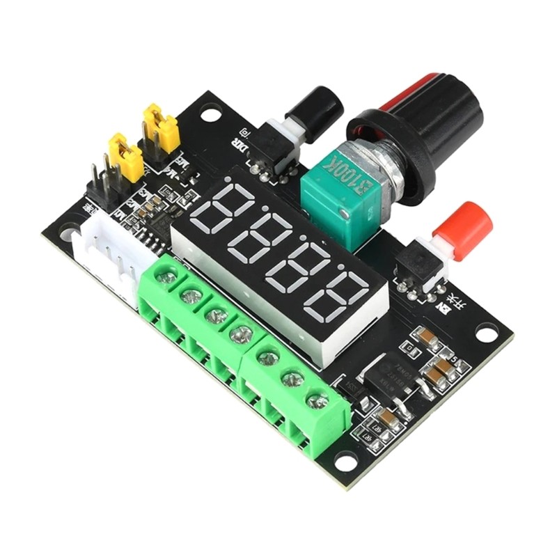 HL 12V 24V Stepper Motor Driver PWM Controller With Reversible Rotation ...