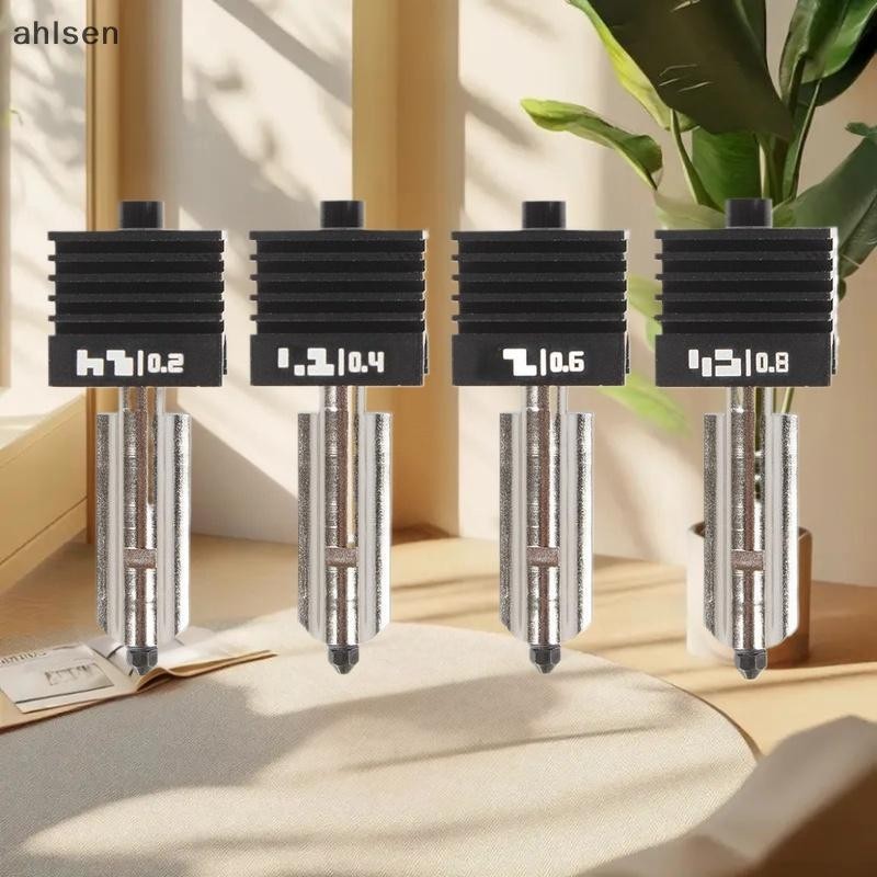 ahlsen 1 Set Highflow Hot End Silicone Cover Heating Block Kit For Bambu Lab H2D High Flow ...