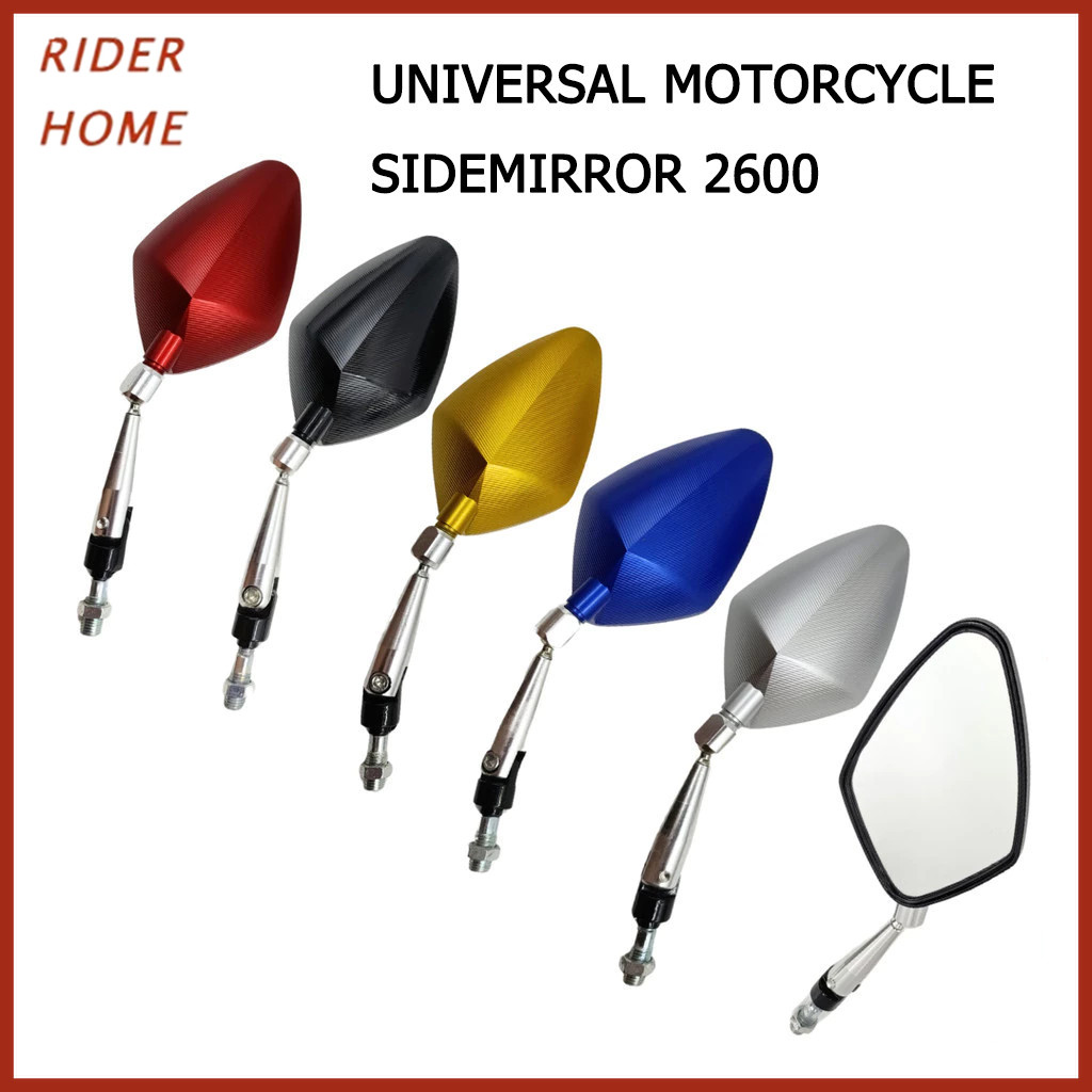 Motorcycle Side Mirror Rear Mirror View Mirror Universal Motor Parts ...