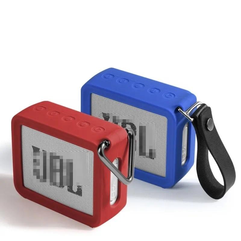 Silicone Waterproof Travelling For Case For JBL GO 2 GO2 Speaker Holder ...