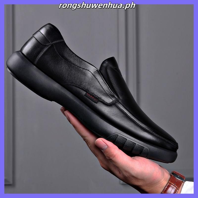 gibi shoes for men easy soft world balance Leather men's shoes business ...