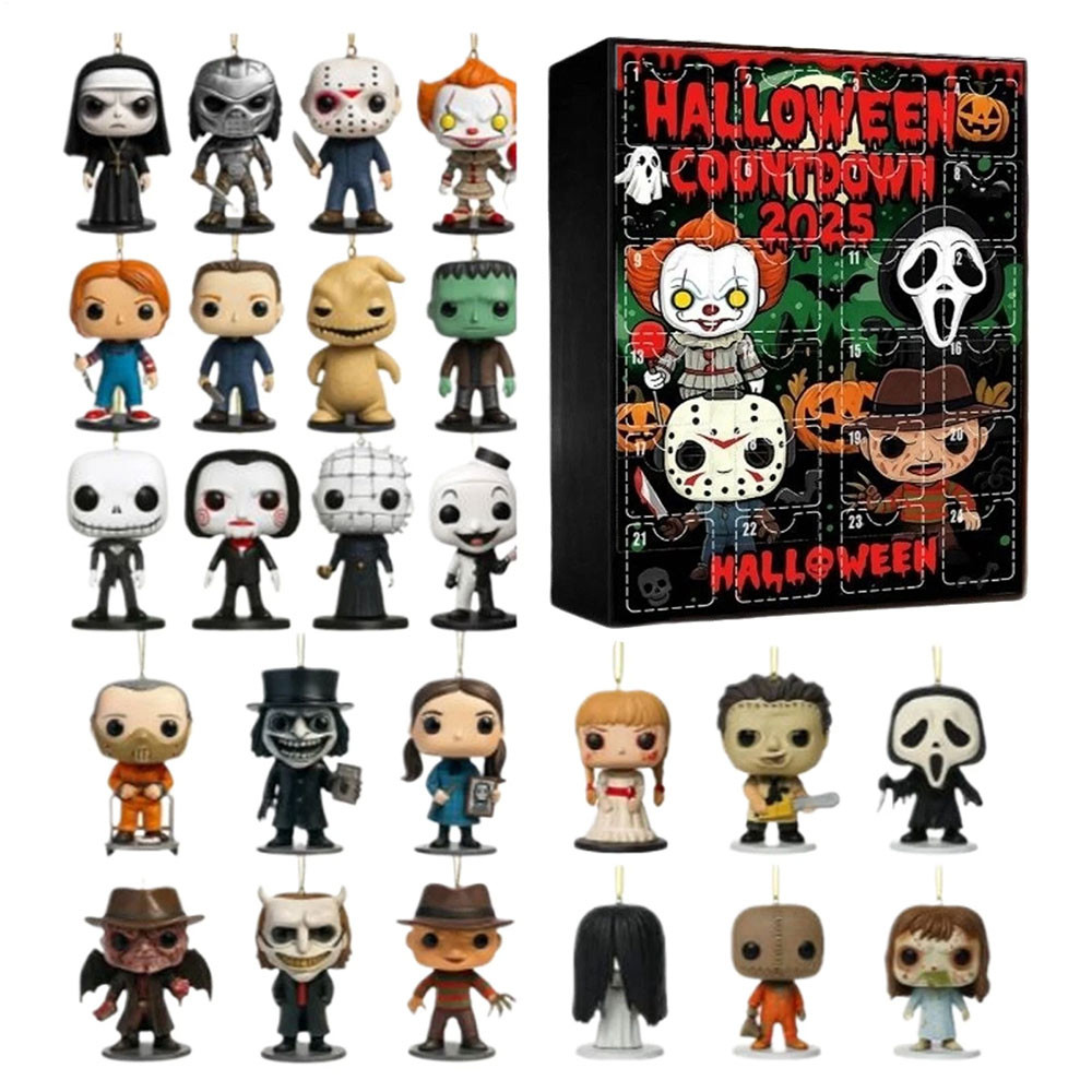 Halloween Horror Characters Advent Calendar Surprise Box Spooky ...