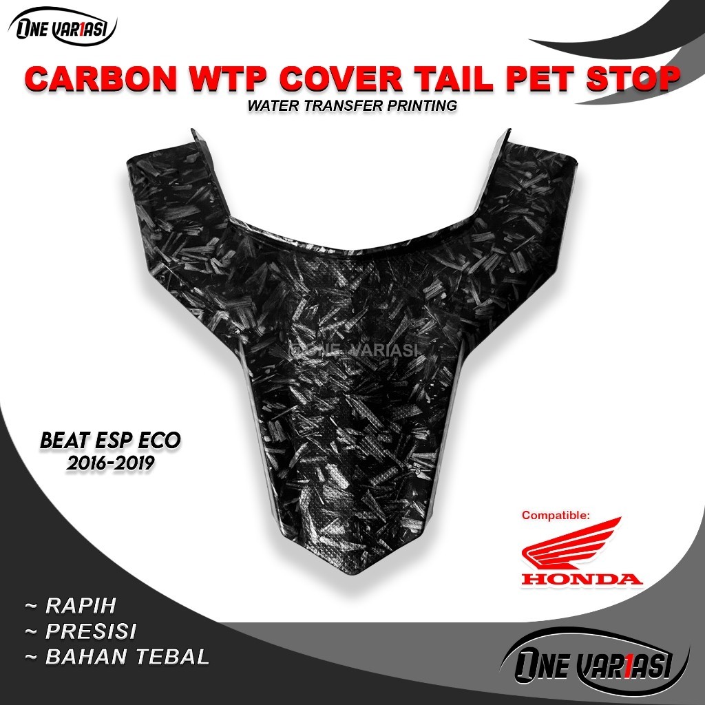 STOP LAMP COVER ESP ECO CARBON FORGEDBEAT PET TAIL STOP COVER/ ESP ...