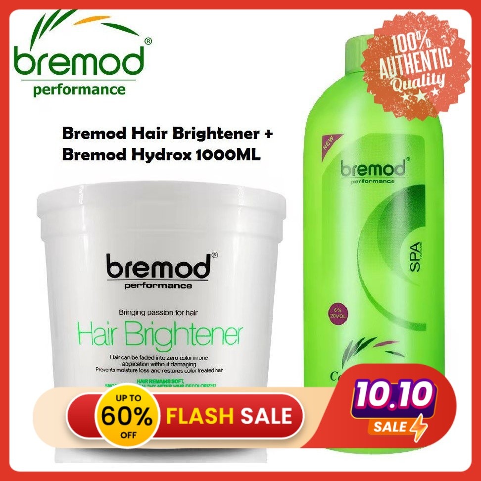 BREMOD PERFORMANCE HAIR Bleaching Powder 500g. with Oxidizing 1000ml ...