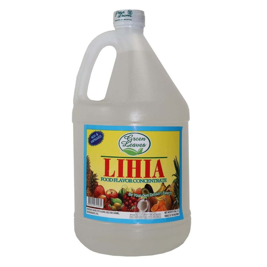 Gallon Lihia Food Grade Lye Water alkaline solution kutsinta pichi ...