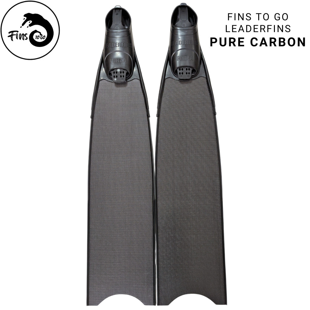 Leaderfins Pure Carbon Bi-Fins Soft - Fins To Go | Shopee Philippines
