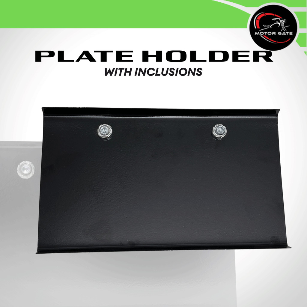 Steel Plate Holder for Motorcycle, Powder Coated Motor & Car Steel ...
