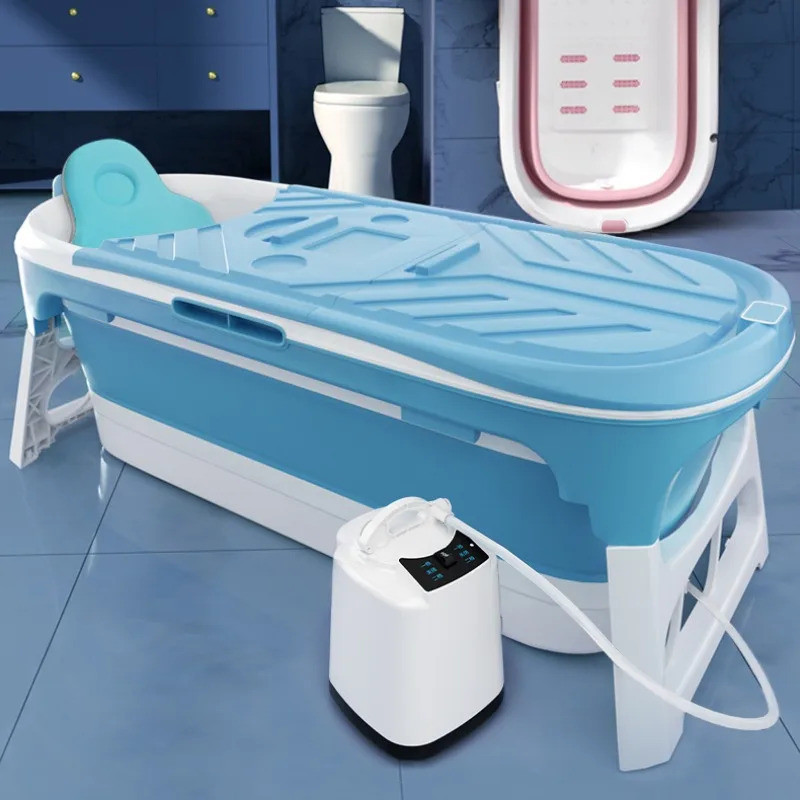 Swimming Bucket Foldable Adult Bath Folding Plastic Buckets Portable ...