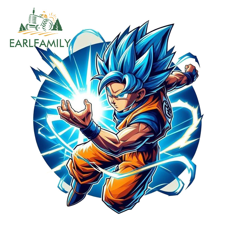 EARLFAMILY Dragon Ball Car Sticker Fashionable Occlusion Scratch ...