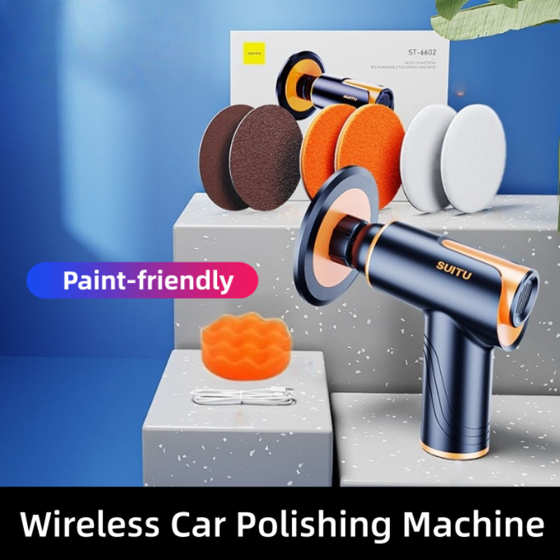 Wireless Car Polishing Machine Scratch Repair Heavy Duty Variable Speed ...
