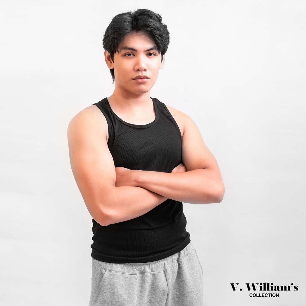 V. William's Premium Men's Ribbed Sando Best for Workout Outfit ...
