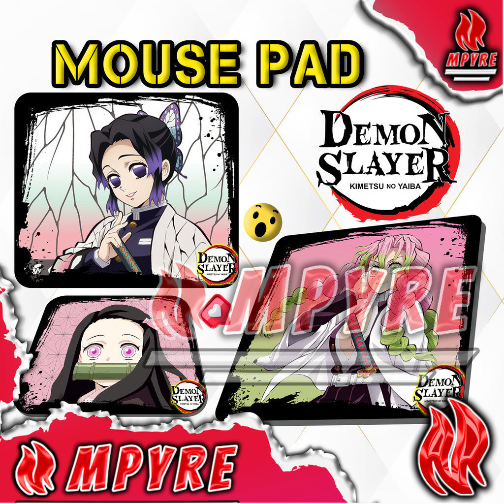 DEMON SLAYER MOUSE PAD DESIGN MUG | Shopee Philippines