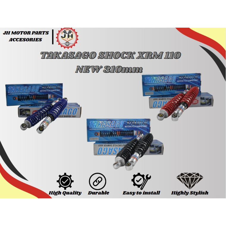 Takasago Universal 310mm Hydraulic Shock XRM AND TMX Set (1 Pair ...
