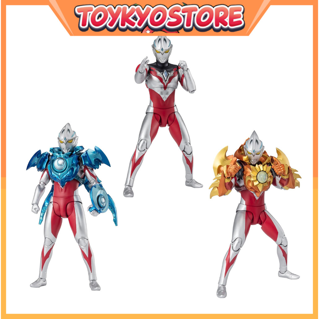 TAMASHII NATIONS S.H. Figuarts Ultraman Arc Luna Armor Solis Armor ...