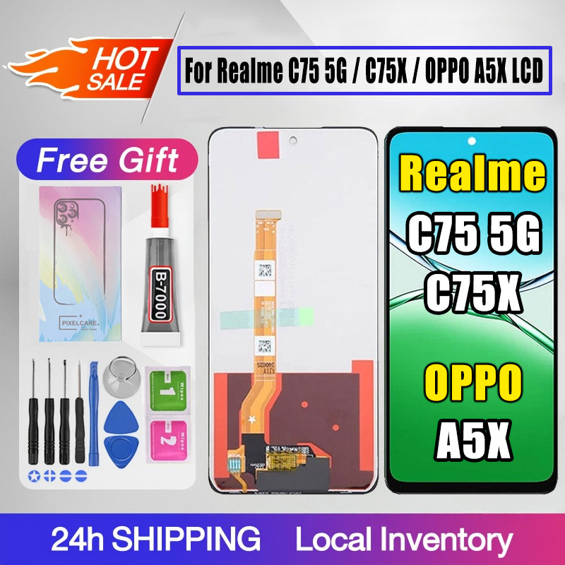 Original LCD For Realme C75 / Realme C75X / OPPO A5X LCD | Shopee ...