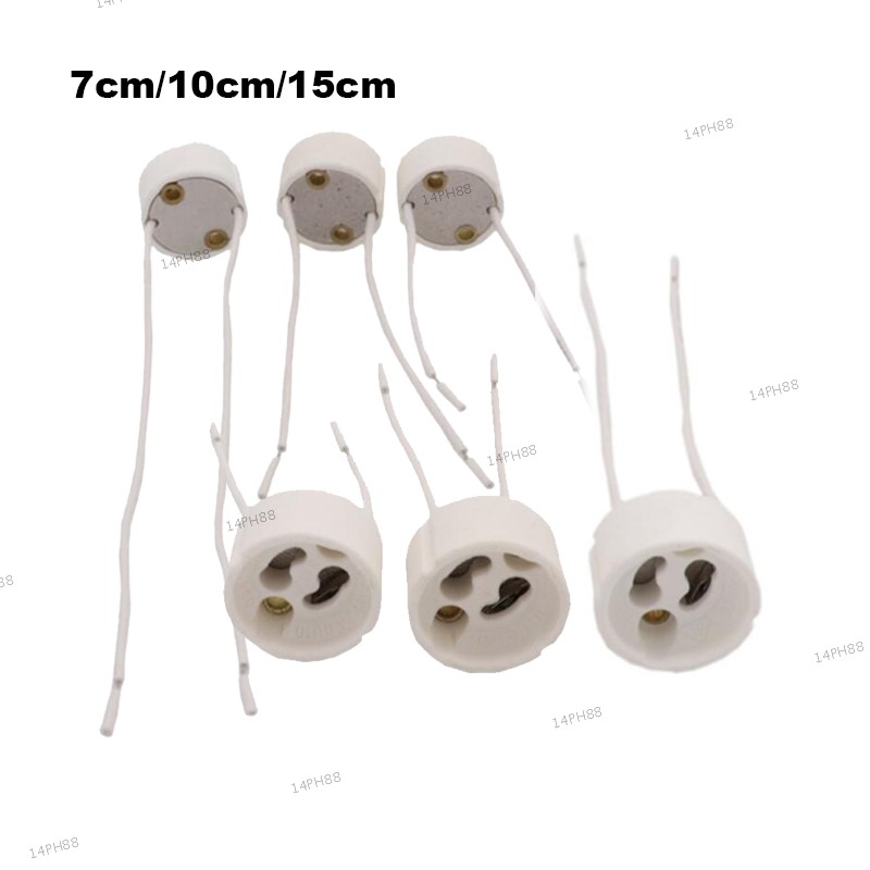 GU10 Lamp Base Socket Holder Converter LED Bulb Connector For Halogen ...