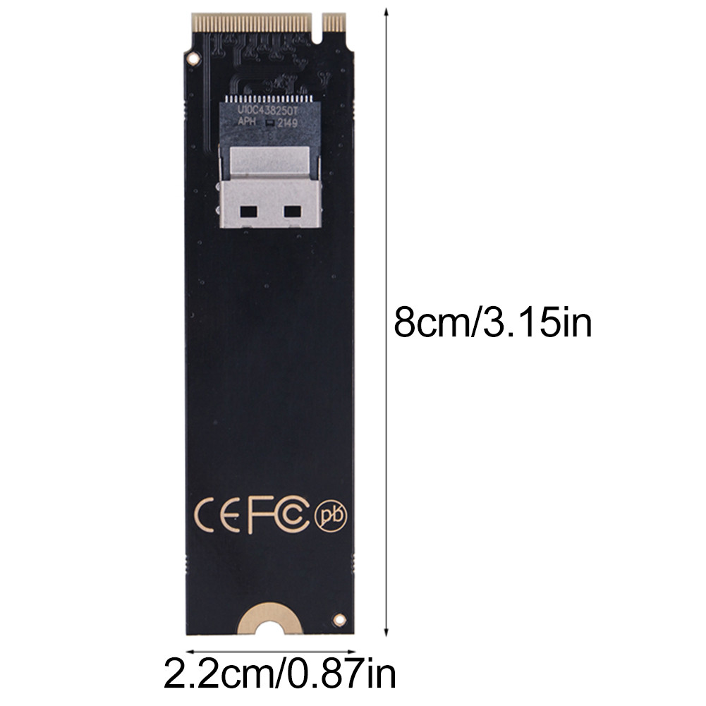 M.2 NVMe To Slimline SAS SFF-8654 Adapter NGFF M.2 M Key To SFF 8654 ...