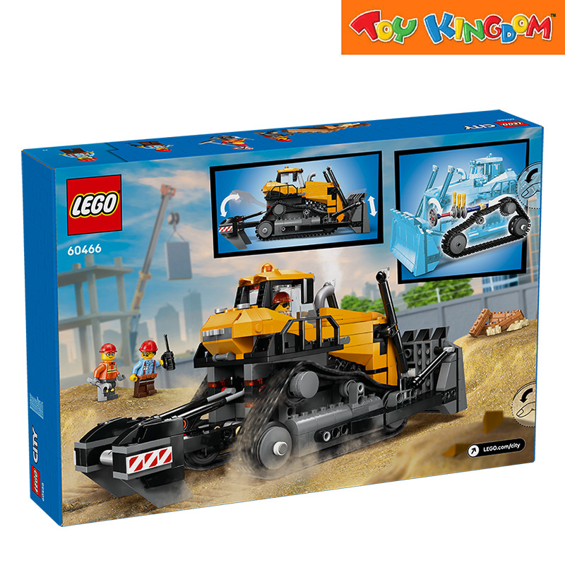 LEGO® City 60466 Yellow Bulldozer 2025 682pcs Building Blocks | Shopee ...