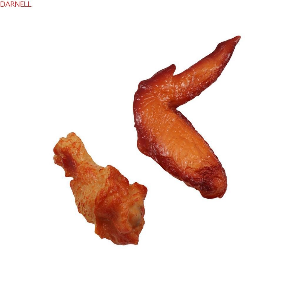 DARNELL Fake Chicken Leg, Roast Chicken Decorative Props Simulation ...